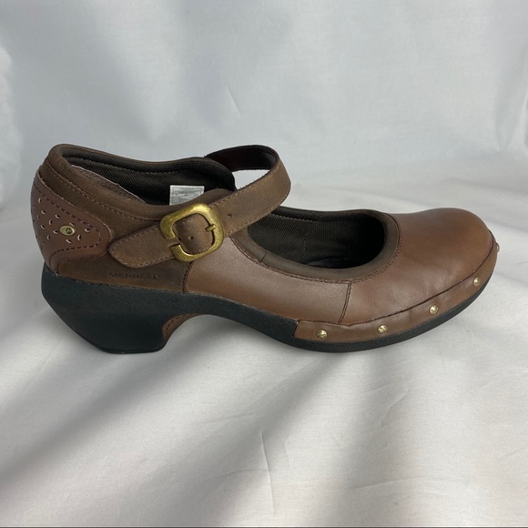 Merrell | Shoes | Merrell Luxe Mary Janes Coffee Size 1 | Poshmark